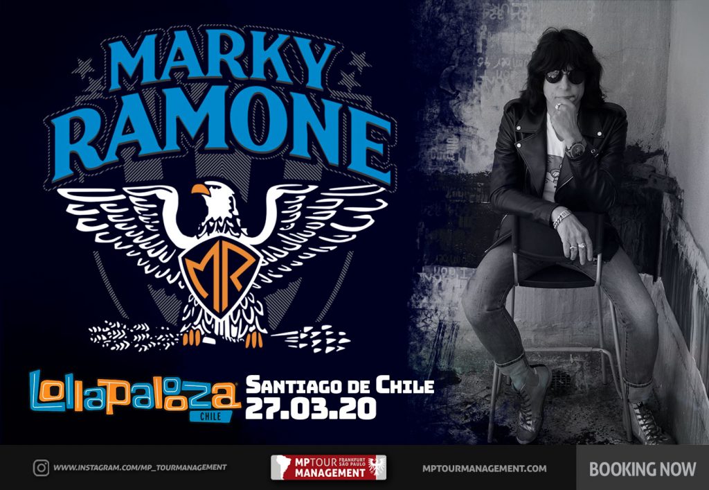 Marky Ramone – Santiago de Chile – MP Tour Management